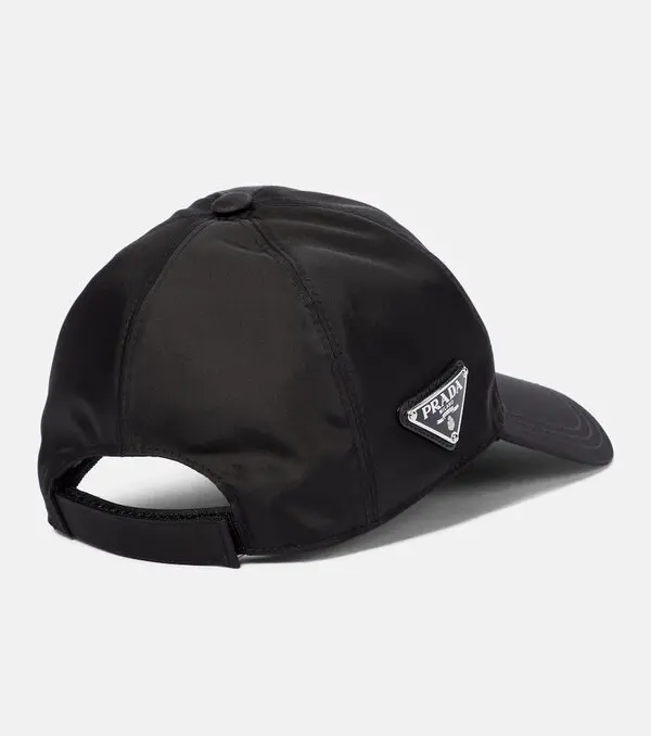 Prada Nylon Baseball Cap - Black