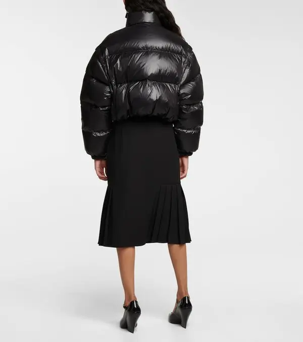 Prada Re-nylon Cropped Down Jacket