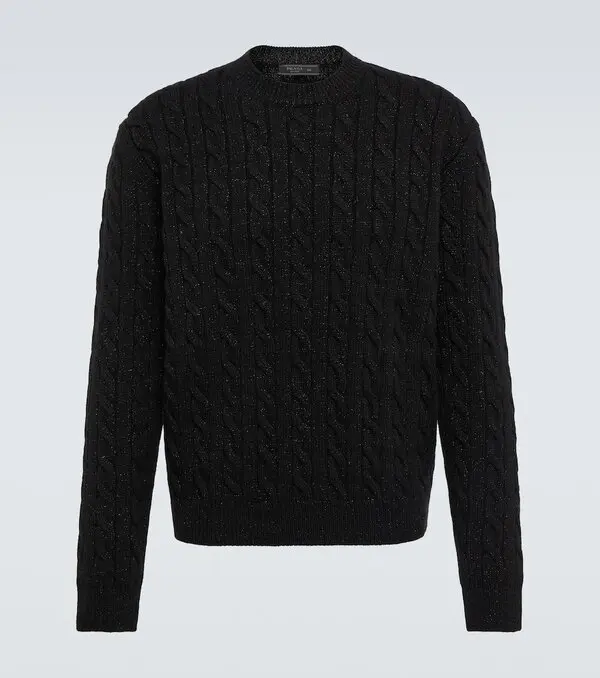 Prada Knit Wool-blend Sweater