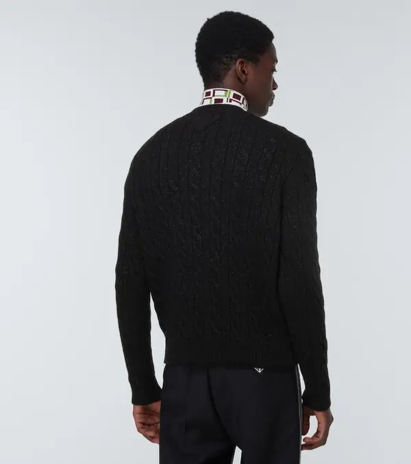 Prada Knit Wool-blend Sweater