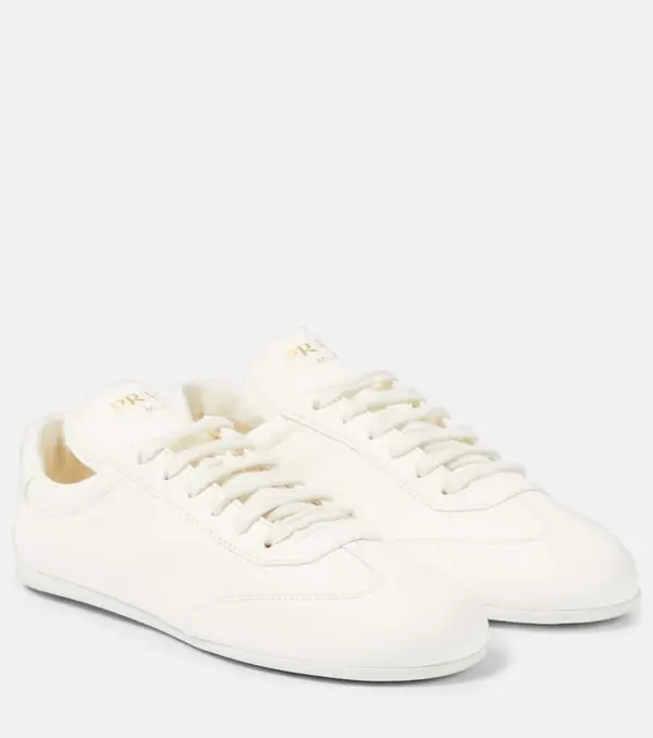 Prada Leather Sneakers