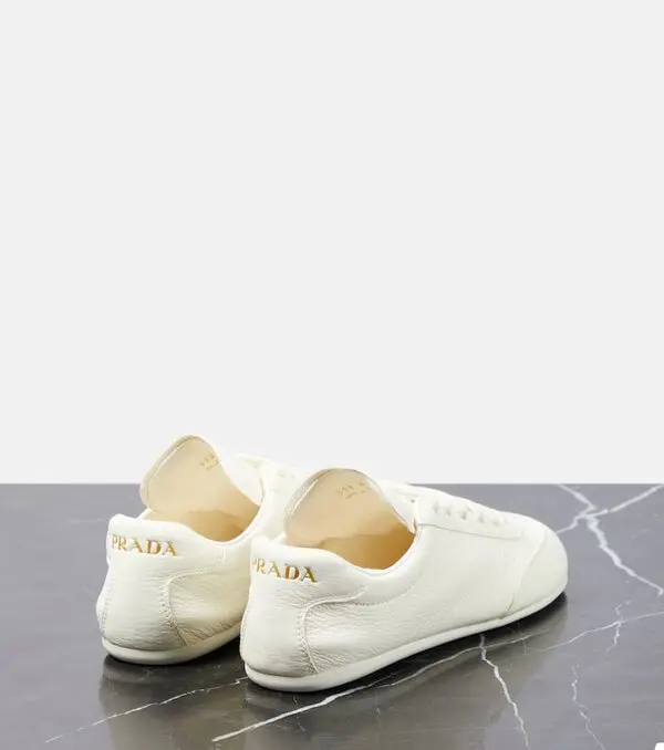 Prada Leather Sneakers