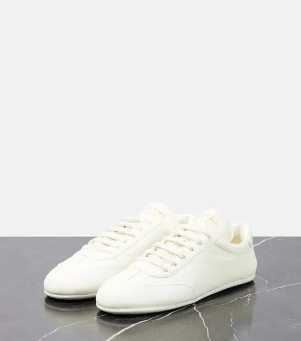 Prada Leather Sneakers