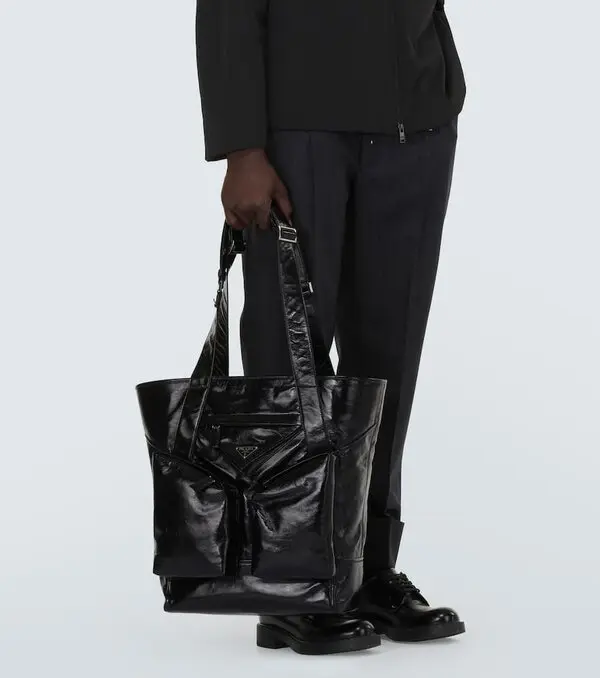 Prada Leather Tote Bag