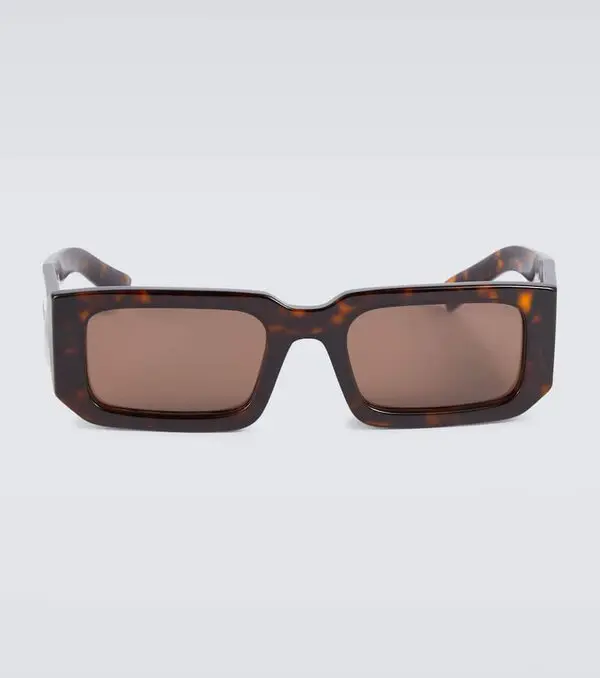 Prada Symbole Rectangular Sunglasses - Multicoloured