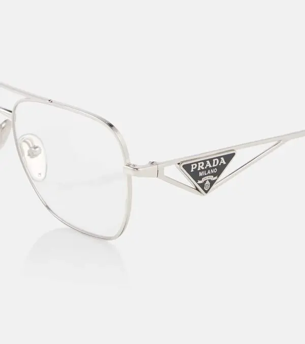 Prada Symbole Aviator Sunglasses