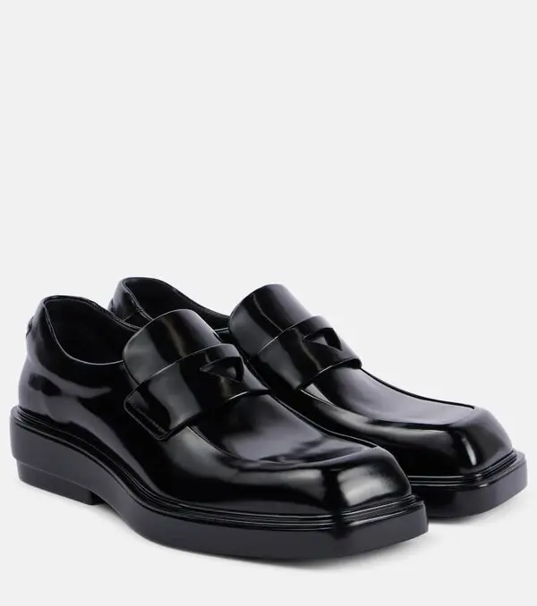 Prada Leather Loafers