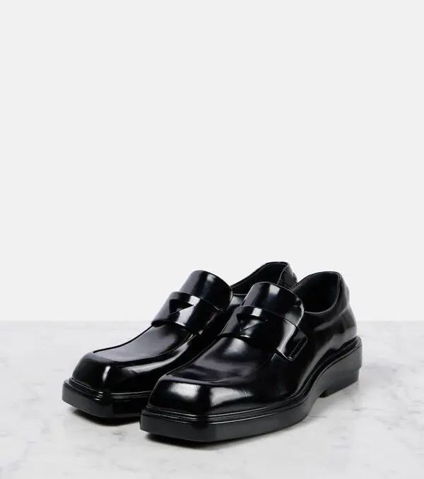 Prada Leather Loafers