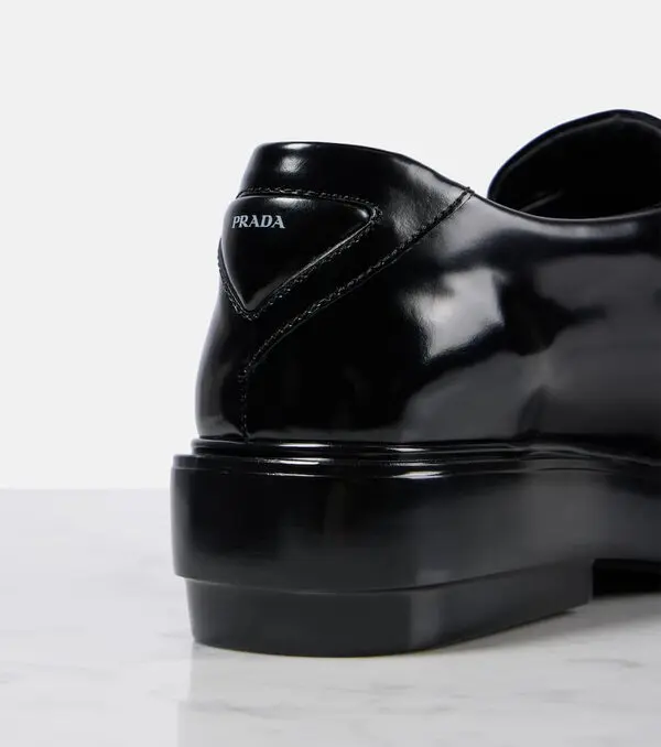 Prada Leather Loafers