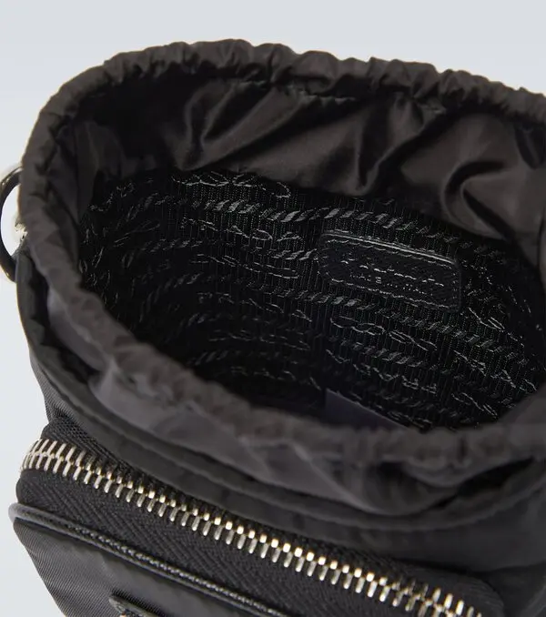 Prada Re-nylon Phone Case - Black