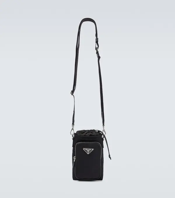 Prada Re-nylon Phone Case - Black