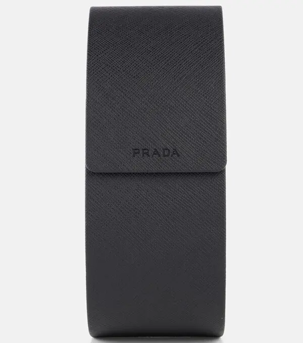 Prada Iconic Plaque Round Sunglasses