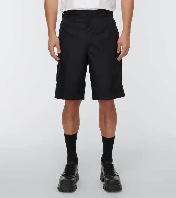 Prada Re-nylon Bermuda Shorts - Black