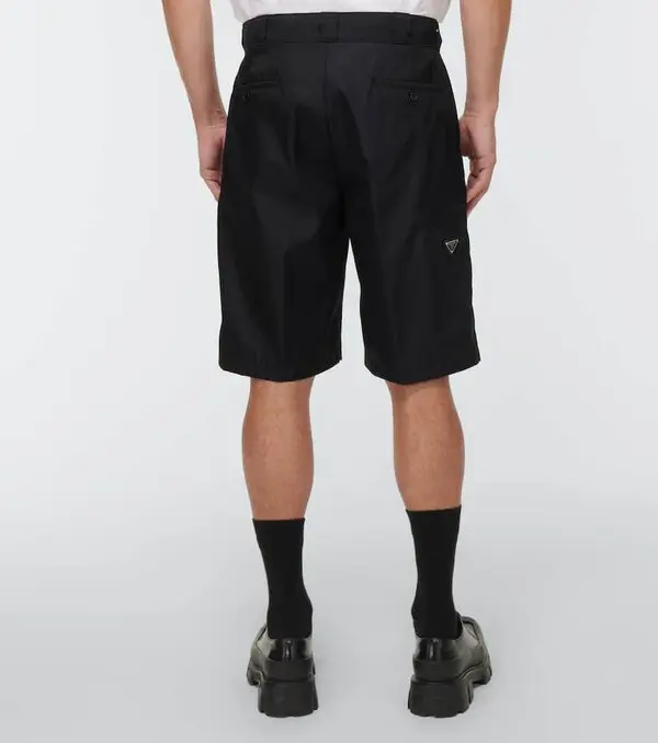 Prada Re-nylon Bermuda Shorts - Black
