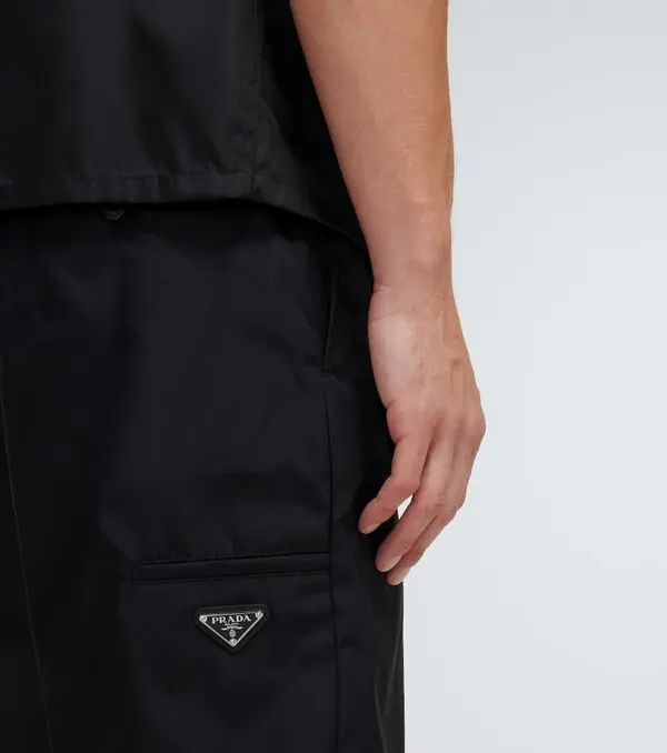 Prada Re-nylon Bermuda Shorts - Black