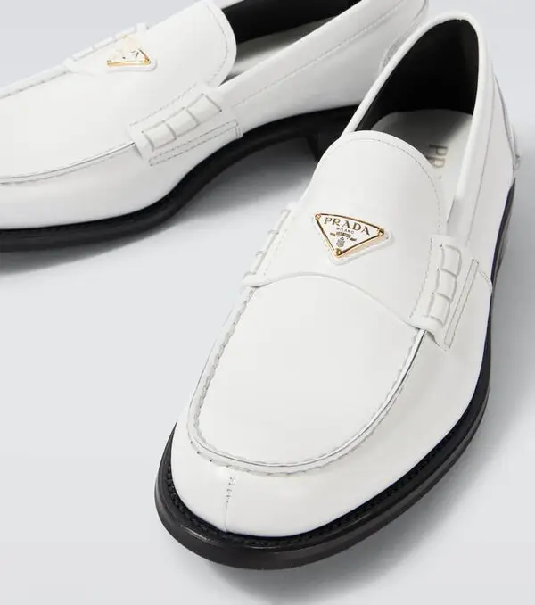 Prada Leather Loafers