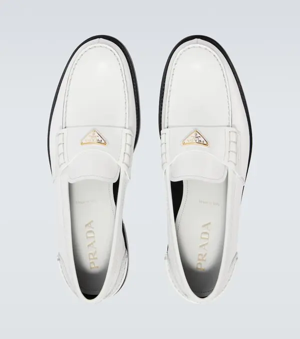 Prada Leather Loafers
