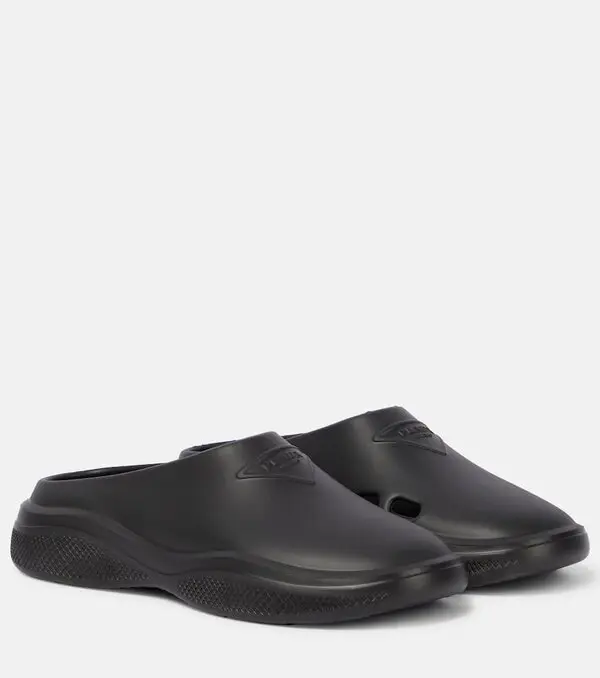 Prada Rubber Clogs