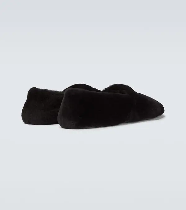 Prada Shearling Slippers