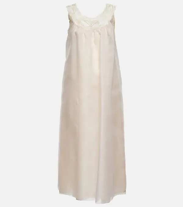 Prada Tulle Midi Dress