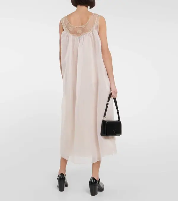 Prada Tulle Midi Dress
