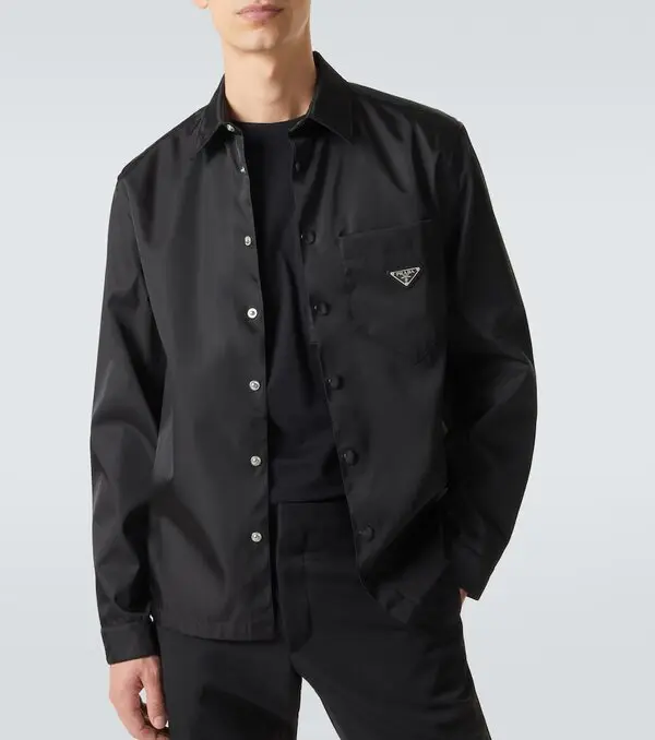 Prada Re-nylon Shirt Jacket