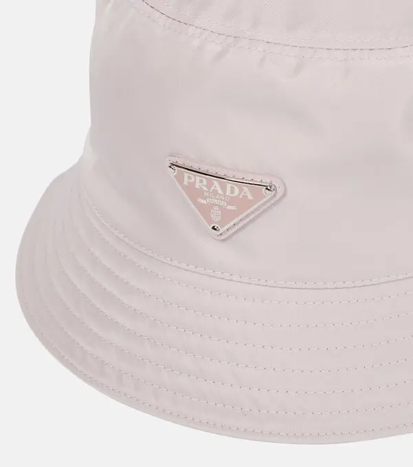 Prada Nylon Bucket Hat - Pink