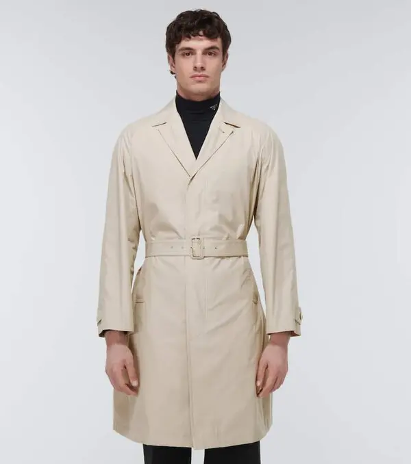 Prada Cotton-blend Overcoat