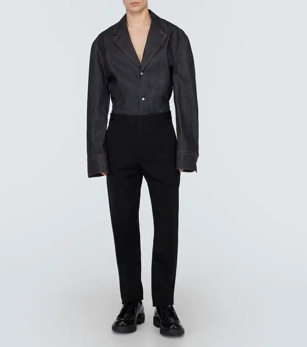 Prada Single-breasted Denim Jacket