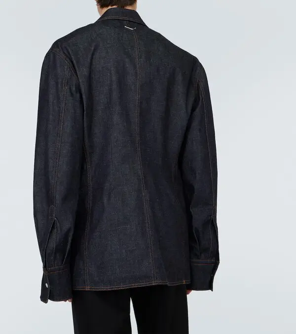 Prada Single-breasted Denim Jacket