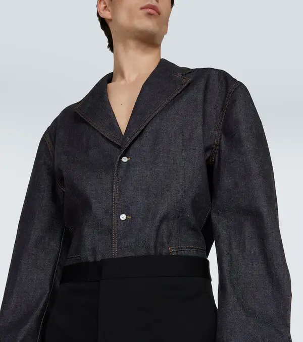 Prada Single-breasted Denim Jacket