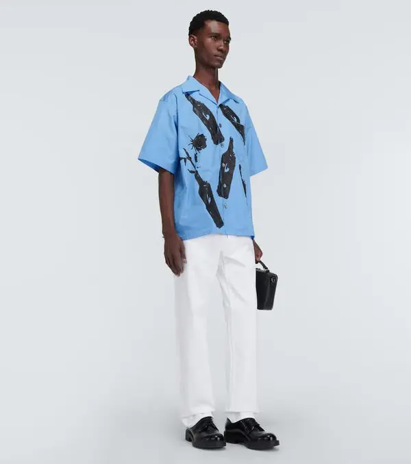 Prada Mid-rise Straight Jeans - White