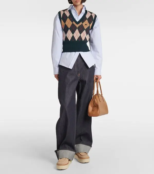 Prada Evolve Suede Platform Loafers