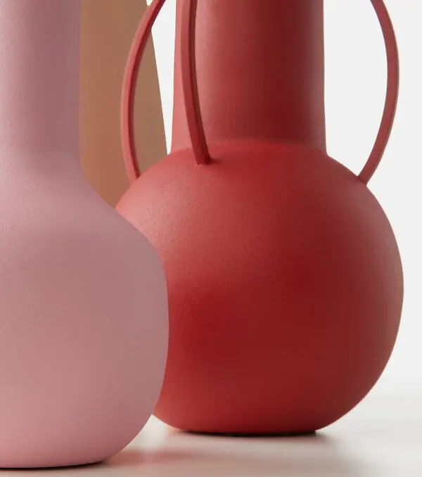 POLSPOTTEN Roman Set Of 4 Metal Vases - Multicoloured