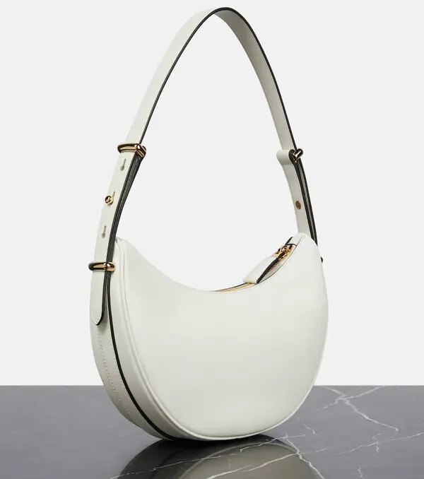 Prada Arqué Leather Shoulder Bag