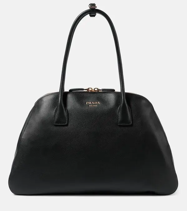 Prada Large Leather Tote Bag