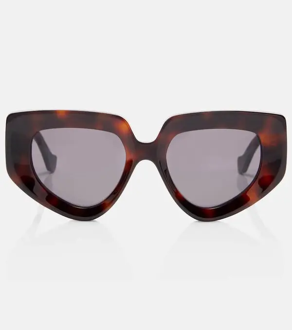 Loewe Oversized Anagram Sunglasses - Brown