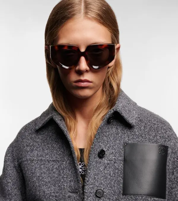 Loewe Oversized Anagram Sunglasses