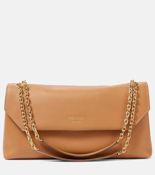 Prada Medium Leather Shoulder Bag