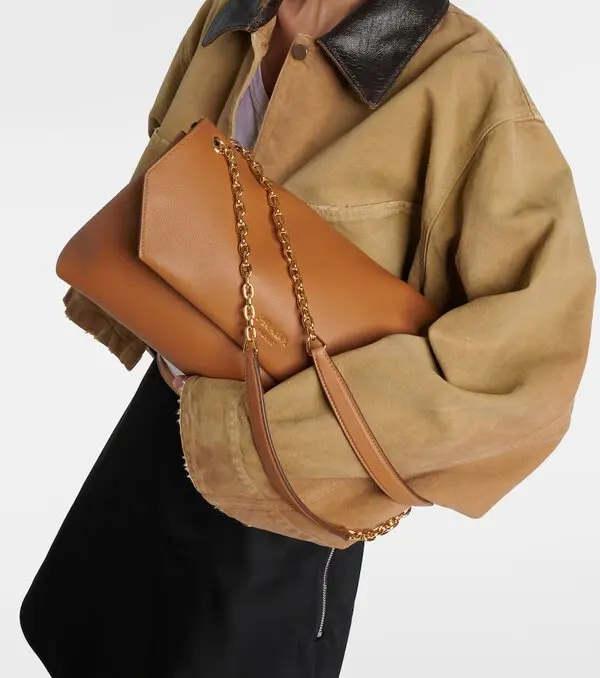 Prada Medium Leather Shoulder Bag