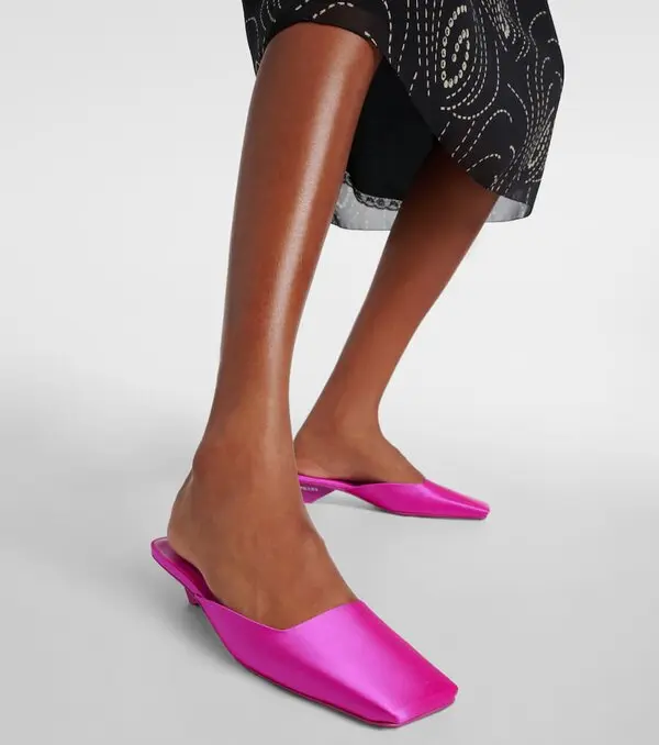 Prada Satin Mules