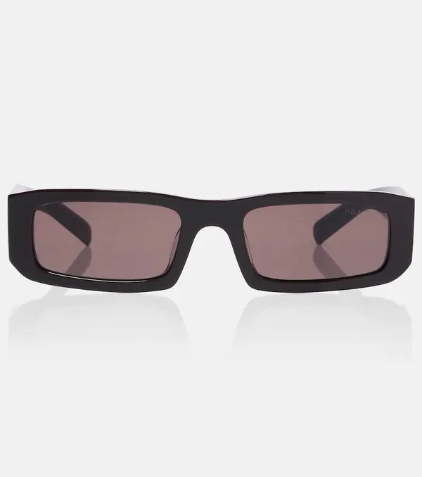 Prada Rectangular Sunglasses - Black