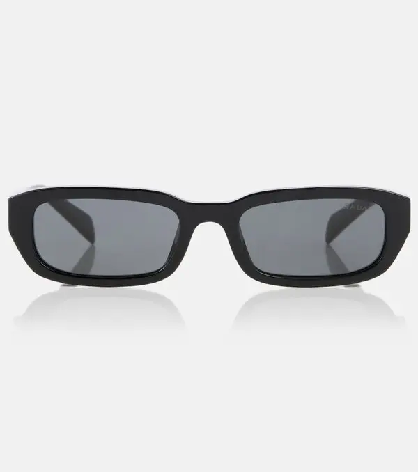 Prada Rectangular Sunglasses - Black