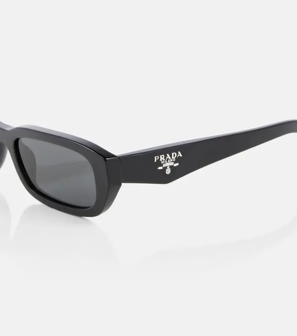 Prada Rectangular Sunglasses - Black