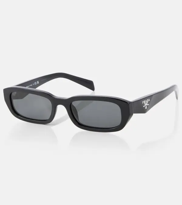 Prada Rectangular Sunglasses - Black