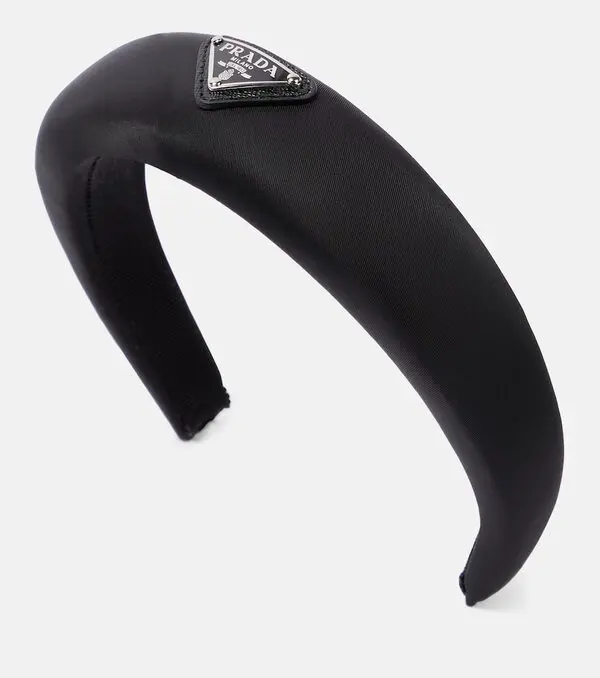 Prada Re-nylon Headband - Black