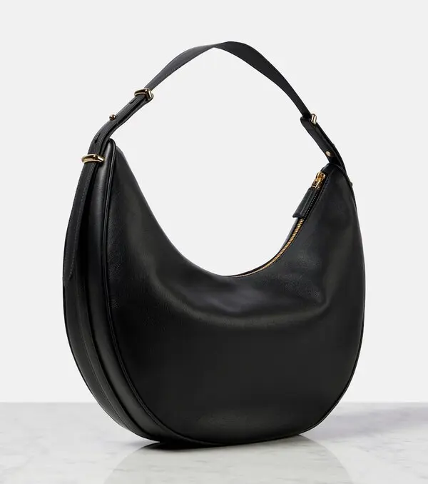Prada Arque Large Leather Shoulder Bag