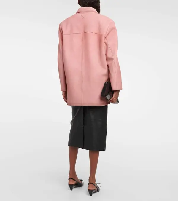 Prada Suede Jacket - Pink