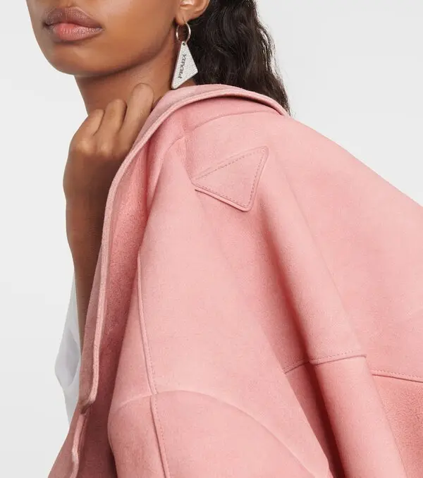 Prada Suede Jacket - Pink