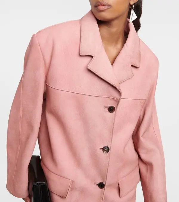 Prada Suede Jacket - Pink